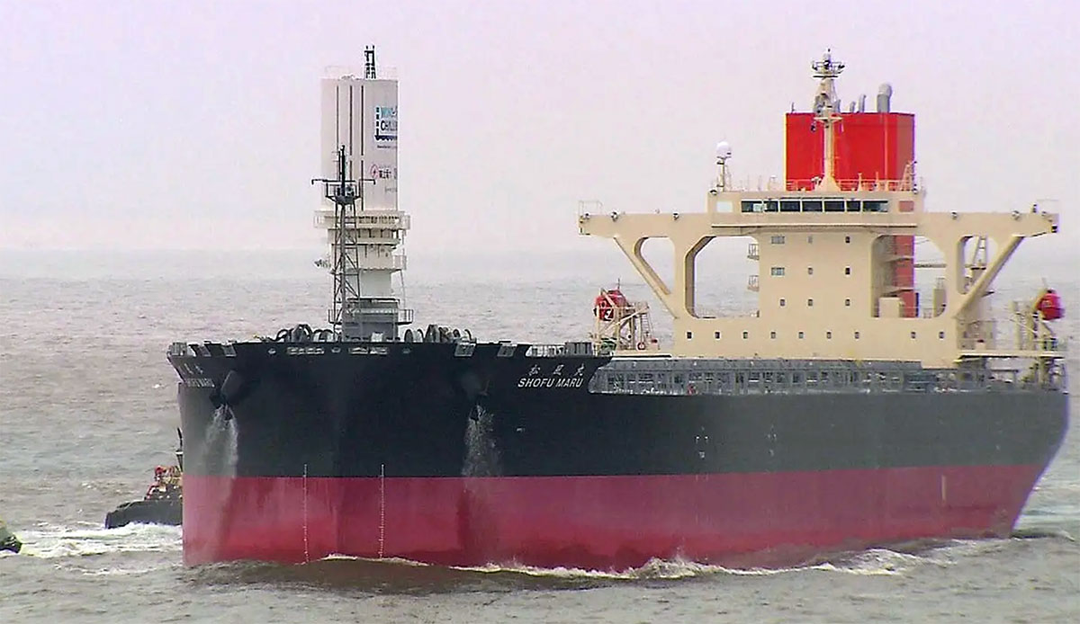 Neue Antriebe: Massengutfrachter mit „Hard Sail“ unterwegs - marineforum