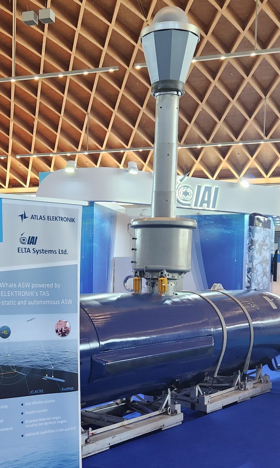 Rostock: IAI und Atlas Elektronik präsentieren BlueWhale auf der UDT - marineforum