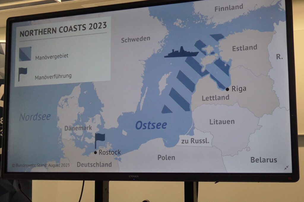 Northern Coasts 23: Maritimes Großmanöver in der Ostsee unter deutscher ...
