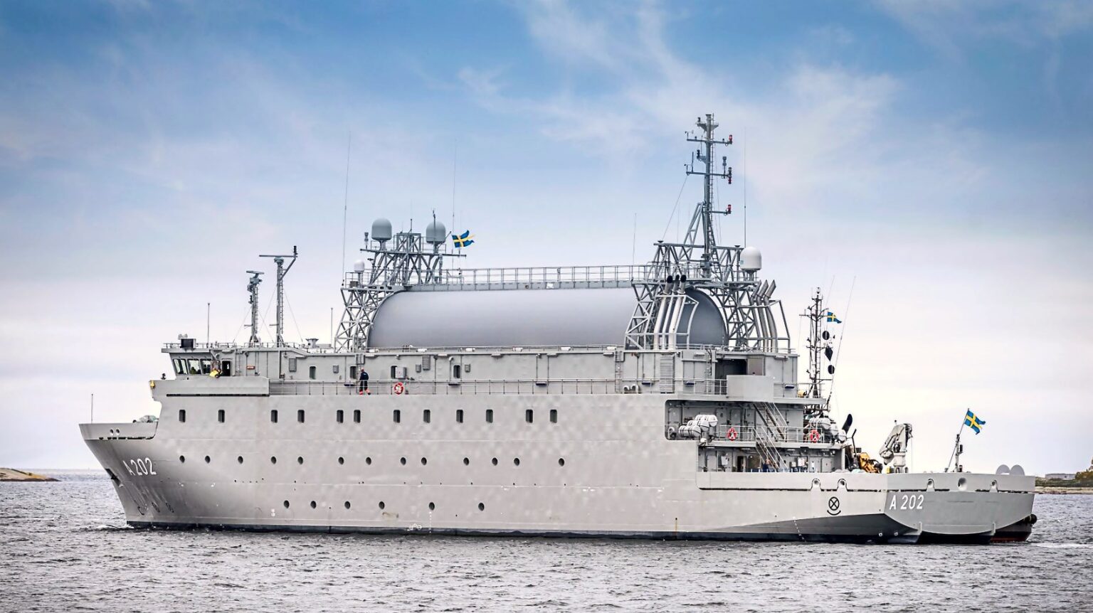 Poland christens second SIGINT ship in dolphin programme