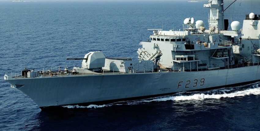 Great Britain FONOPS - HMS Richmond in the East China Sea - marineforum